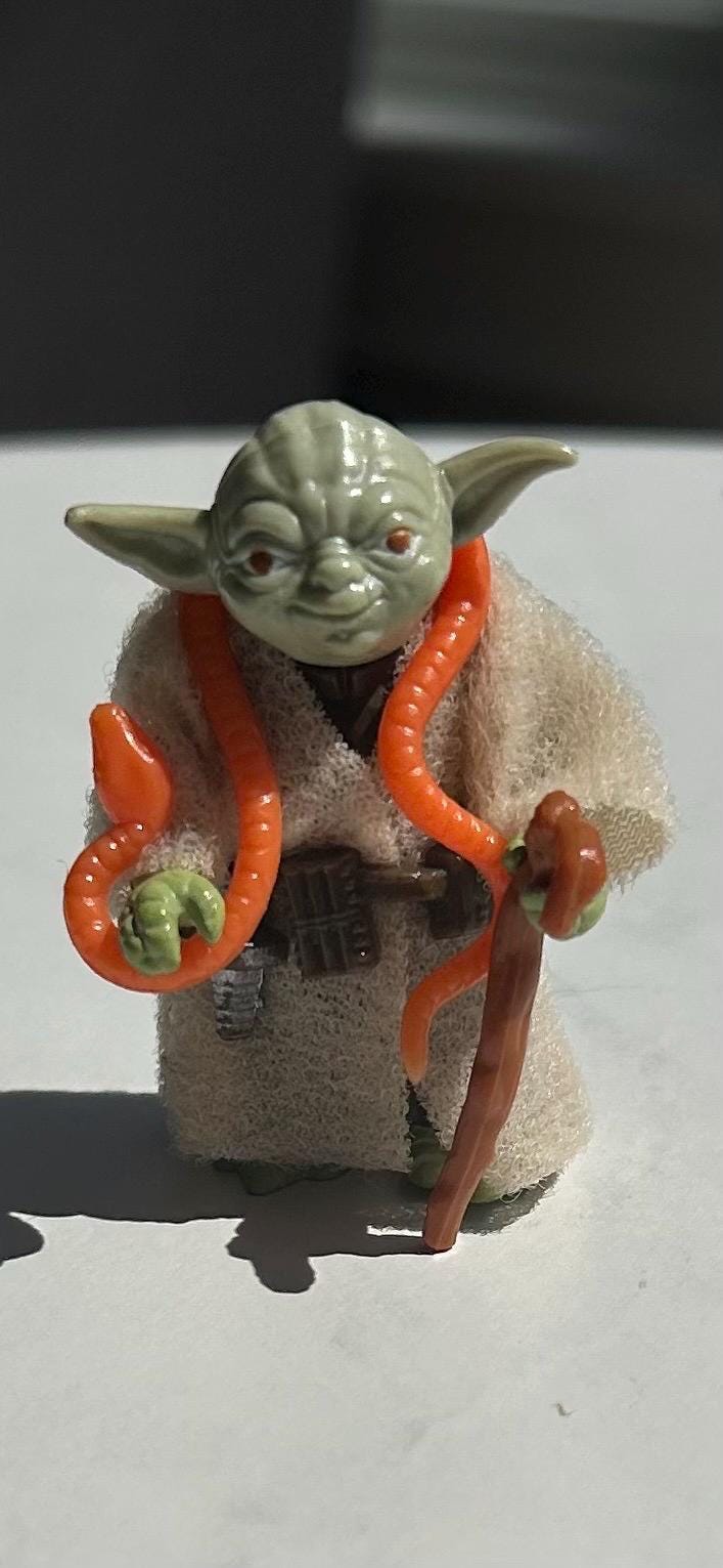 1980 Star Wars Kenner Yoda Complete Vintage Original on Reproduction 41 ...