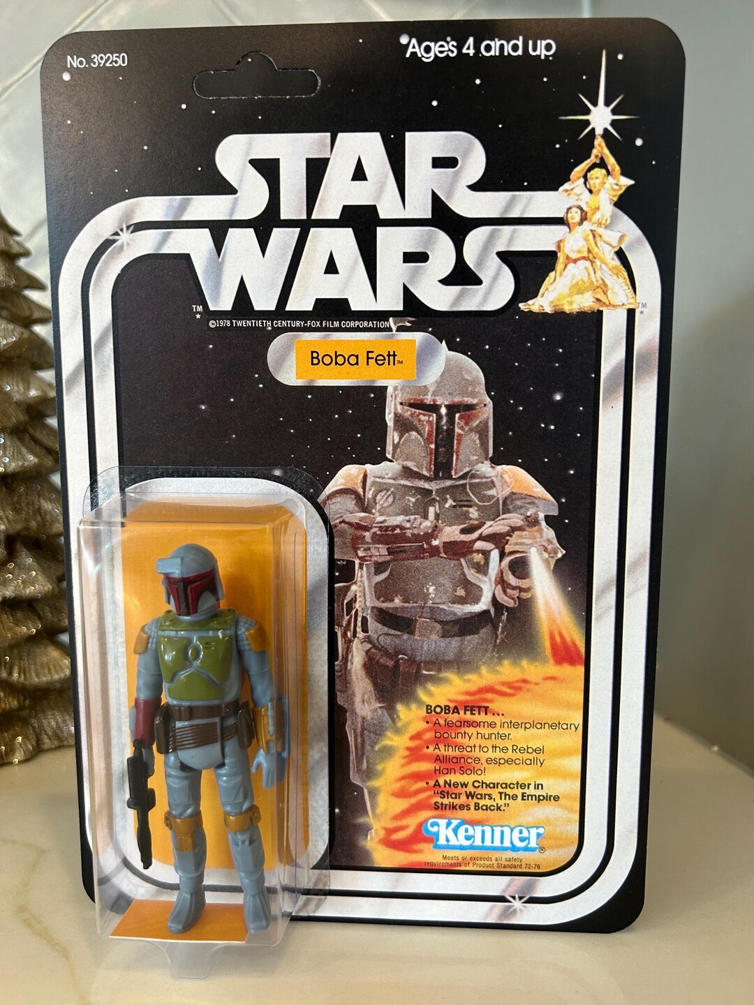 Custom Star Wars Kenner Retro Collection Boba Fett on Reproduction 21 ...