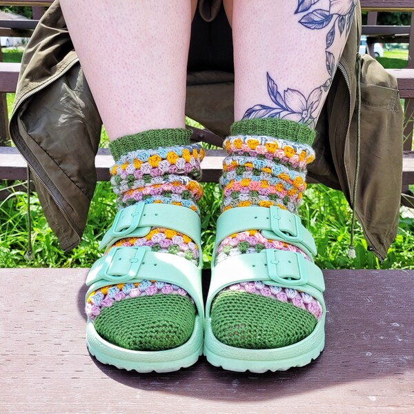 Granny Socks Pattern - Etsy
