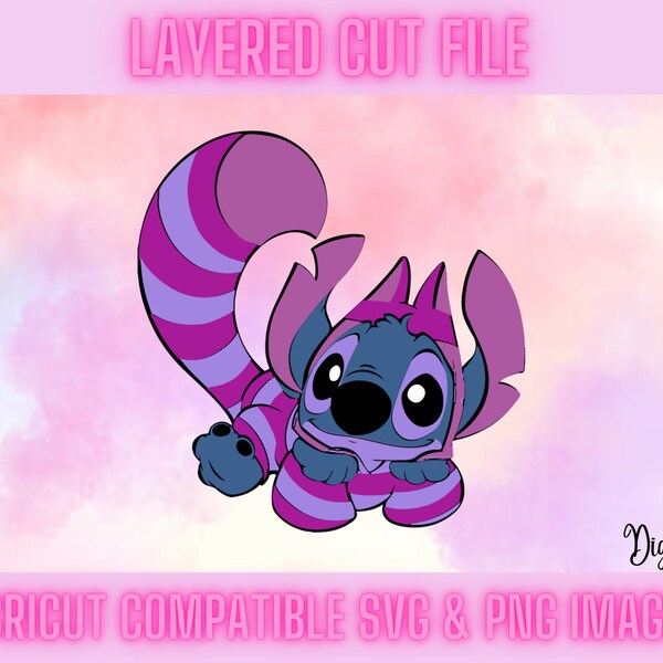 Chesire Cat Svg - Etsy