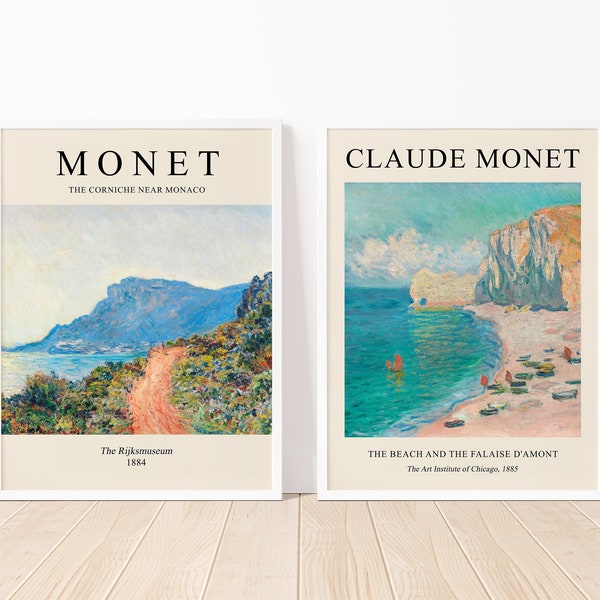Claude Monet Poster - Etsy