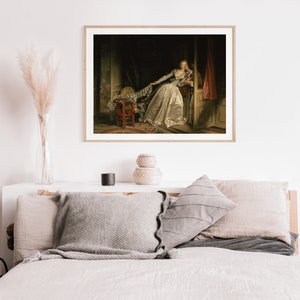 Jean-honore Fragonard the Stolen Kiss, French Art, Rococo Style ...