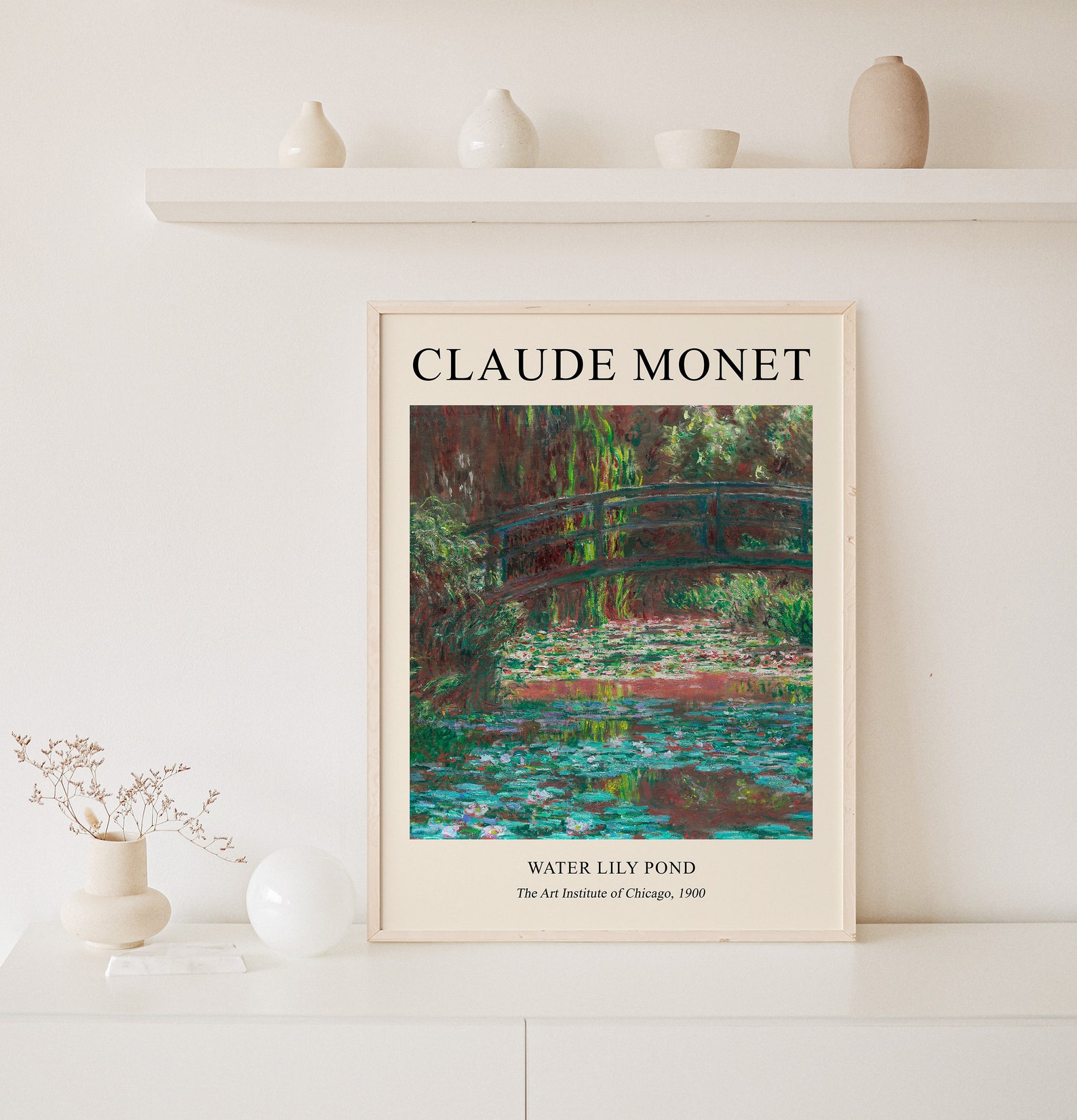 Claude Monet Gallery Wall Set of 6, Monet Print Set, Monet Posters ...