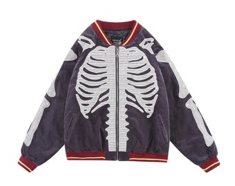 Skeleton Clothes Embroidery - Etsy