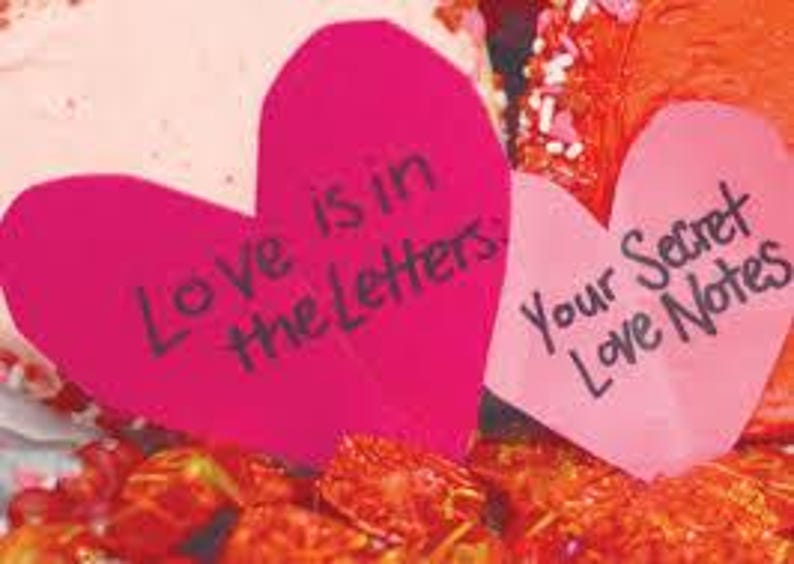 Anonymous Valentine’s Love Letter (handwritten & Mailed) - Etsy