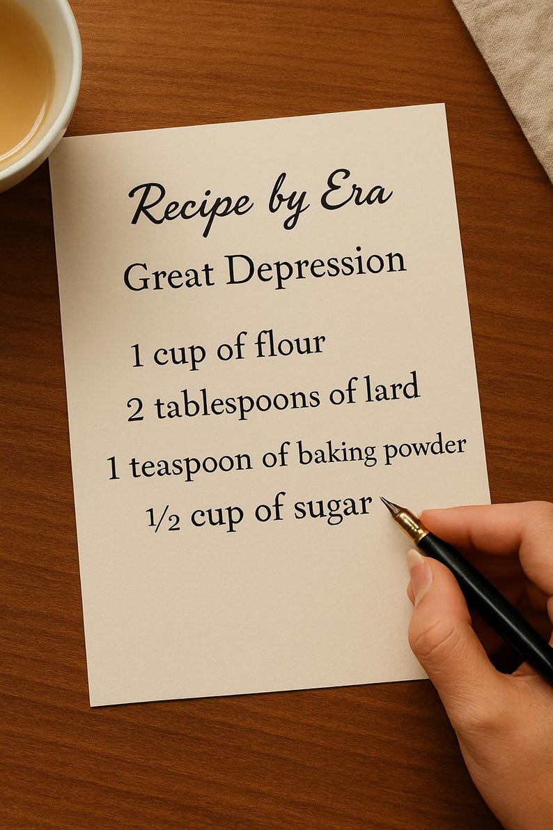 Handwritten Recipe Subscription | Vintage Recipes From the 1800s, Great ...