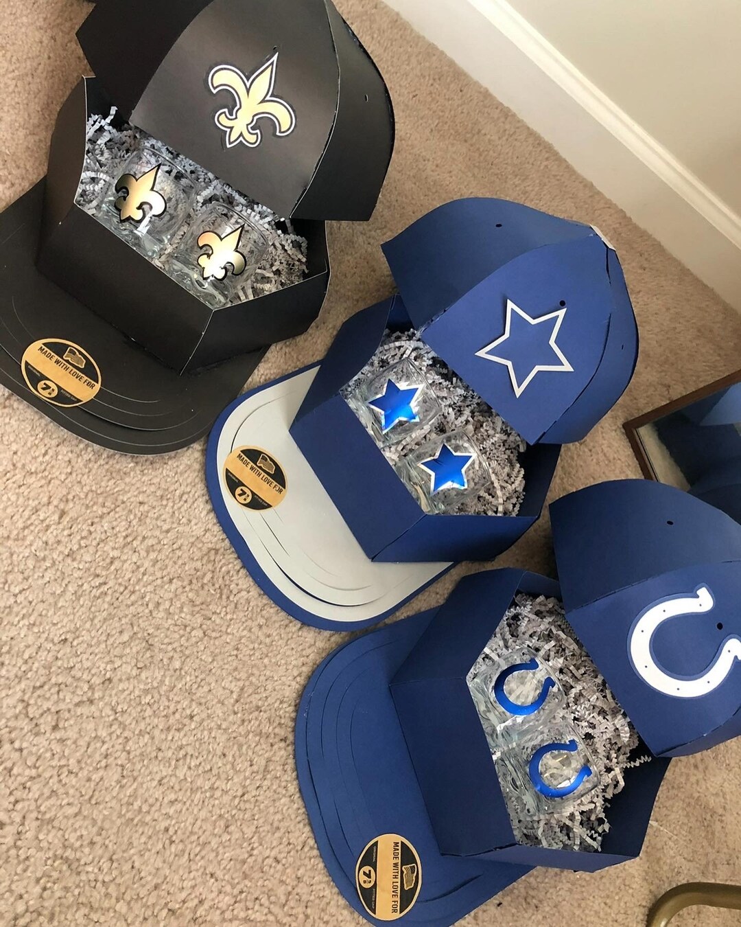 Basketball Cap Gift Box With Matching Shot Glasses - Etsy