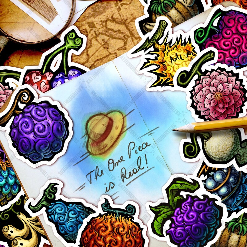 One Piece Vinyl Stickers - Etsy