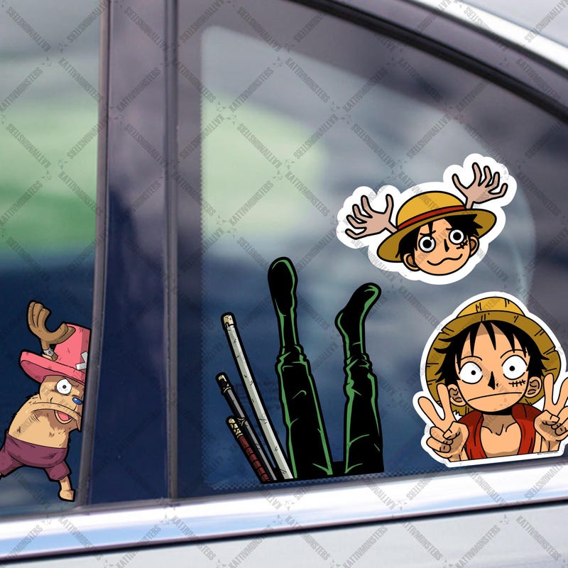One Piece Vinyl Stickers - Etsy