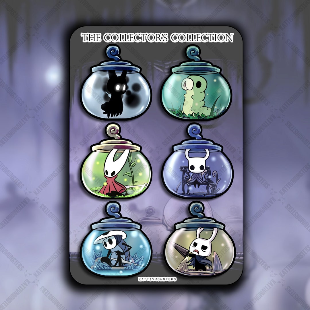 Hollow Knight Sticker Sheet the Collector's Collection Kiss Cut Vinyl ...