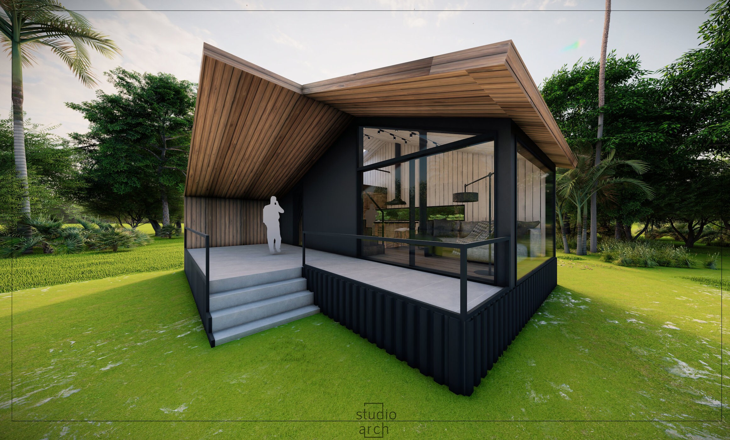TINY Haus Plan mit AUTO CAD und SKETCHUP Dateien - Etsy Schweiz