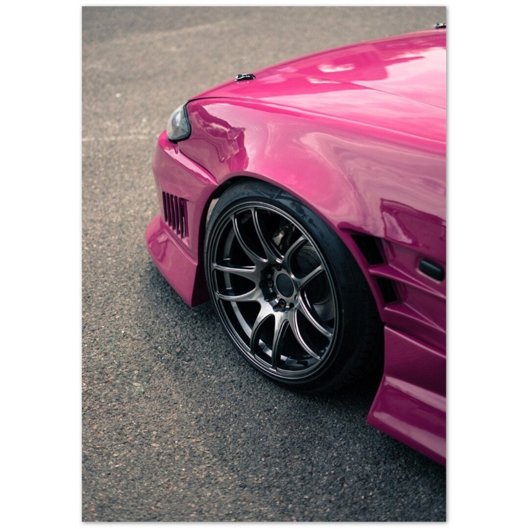 Pink Nissan Silvia S15 Poster Print - Etsy