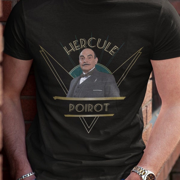 Hercule Poirot Tshirt - Etsy