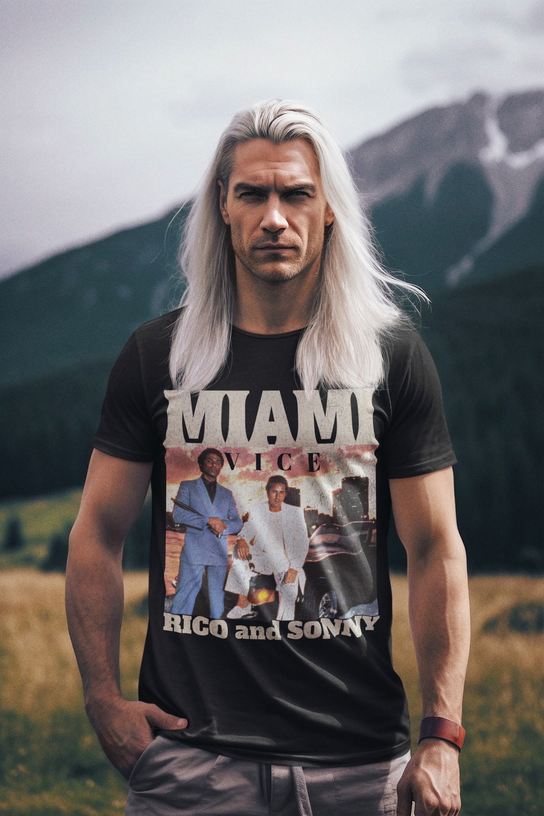 Detective Ricardo rico Tubbs and Detective James sonny Crockett Unisex ...