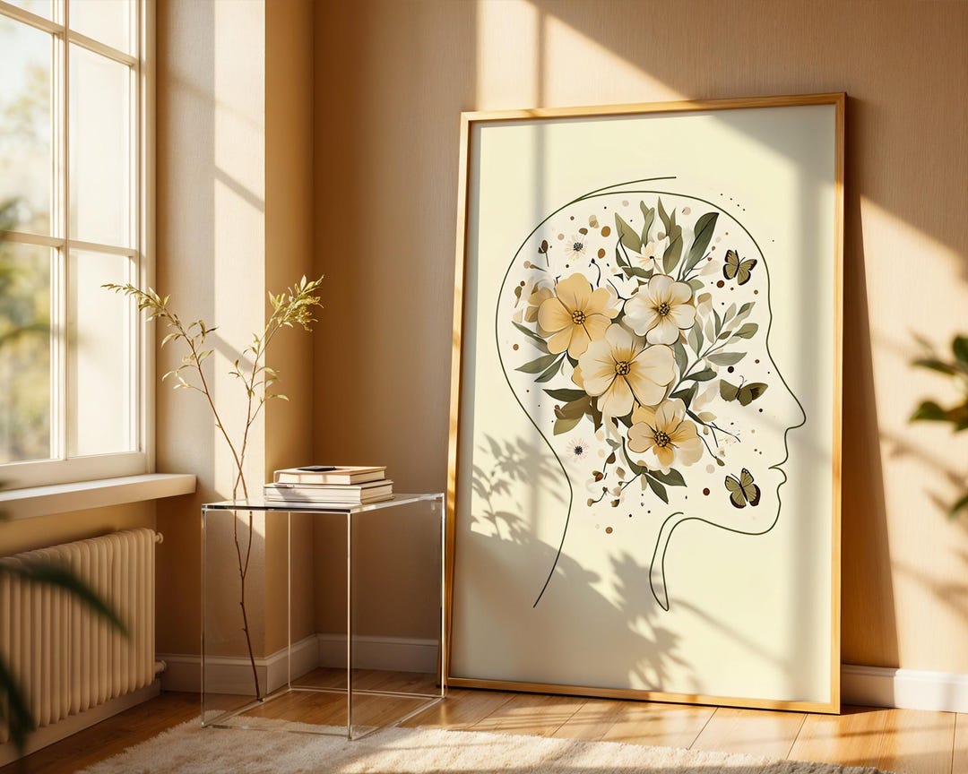 Psychologie Poster – Mindful Psychology Wall Art, Feelings & Counseling ...