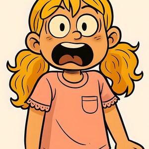 Custom Cartoon Portrait of Your Child | Vintage Comic Style Kids ...