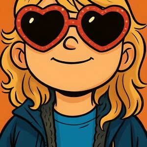 Custom Cartoon Portrait of Your Child | Vintage Comic Style Kids ...