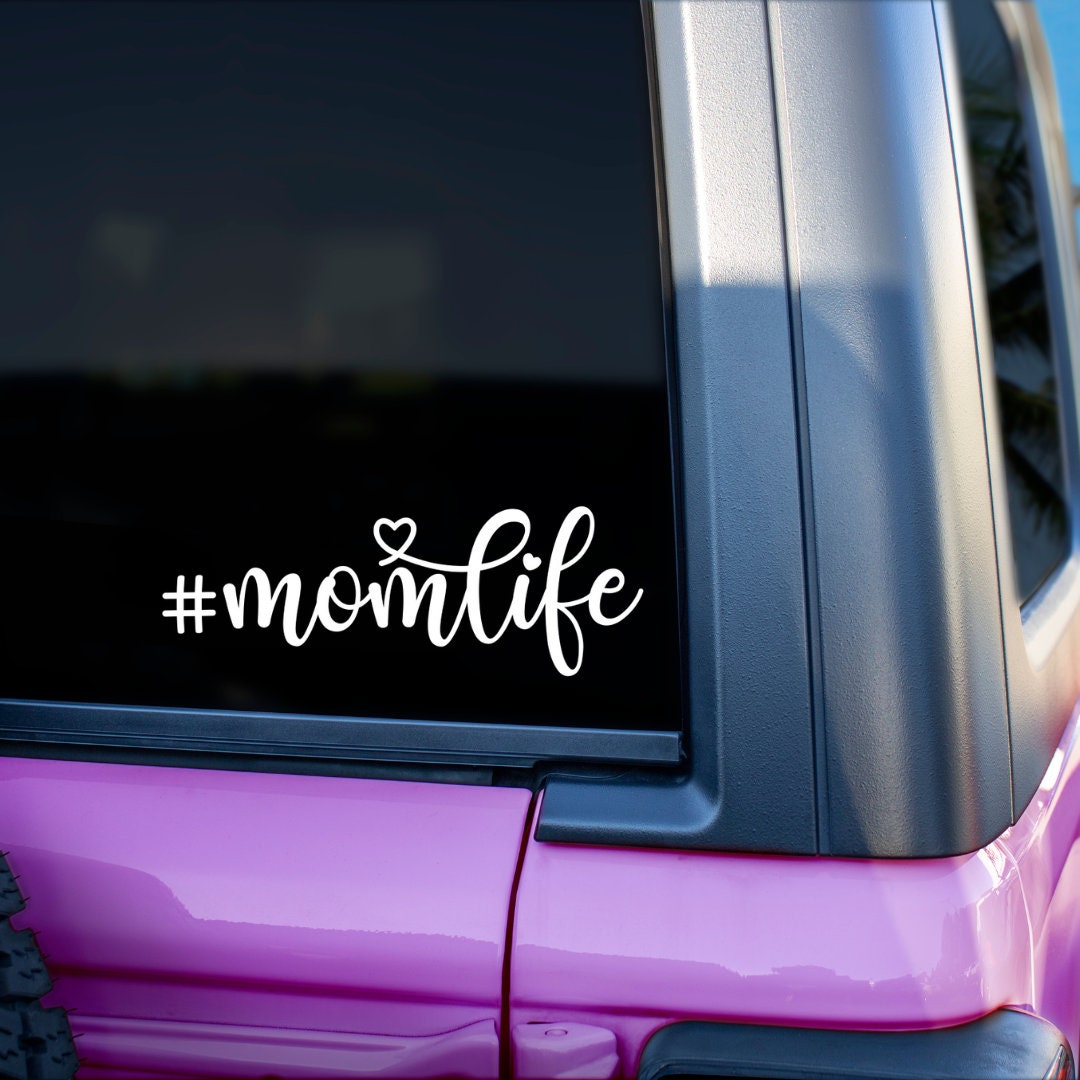 Mom Life Decal Mom Life Vinyl Mom mom Life Vinyl Decal - Etsy