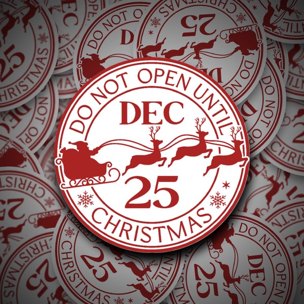 Do Not Open Until - Etsy