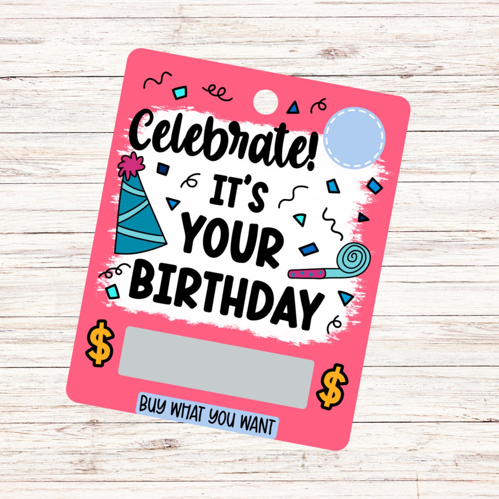 Happy Birthday Money Holder Birthday Money Card Happy - Etsy