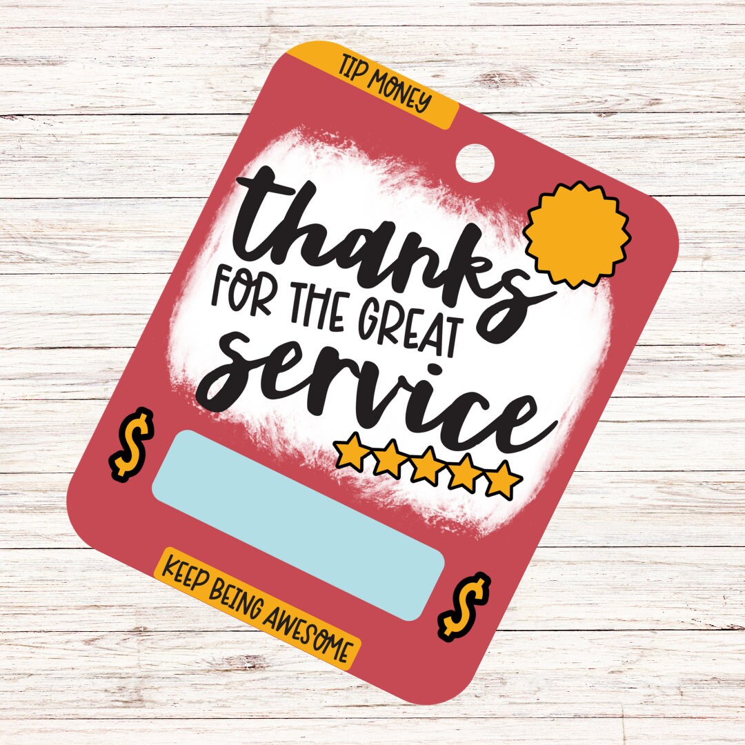 Tip Money Holder, Thank You Money Holder, Anytime Money Holder, Thank ...