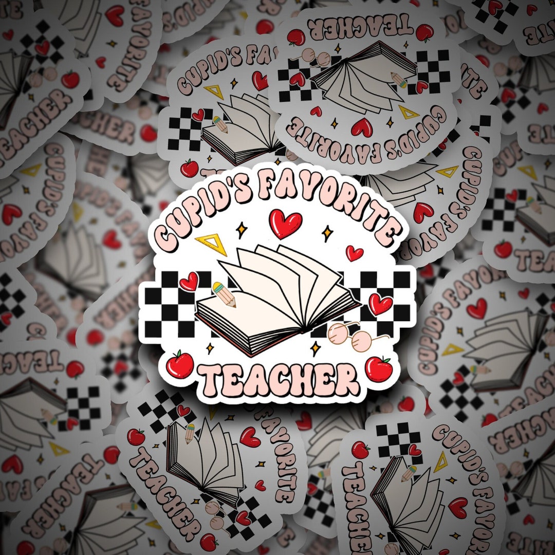 Valentine’s Teacher Sticker | Teacher Sticker| Teacher Decal | Vinyl ...