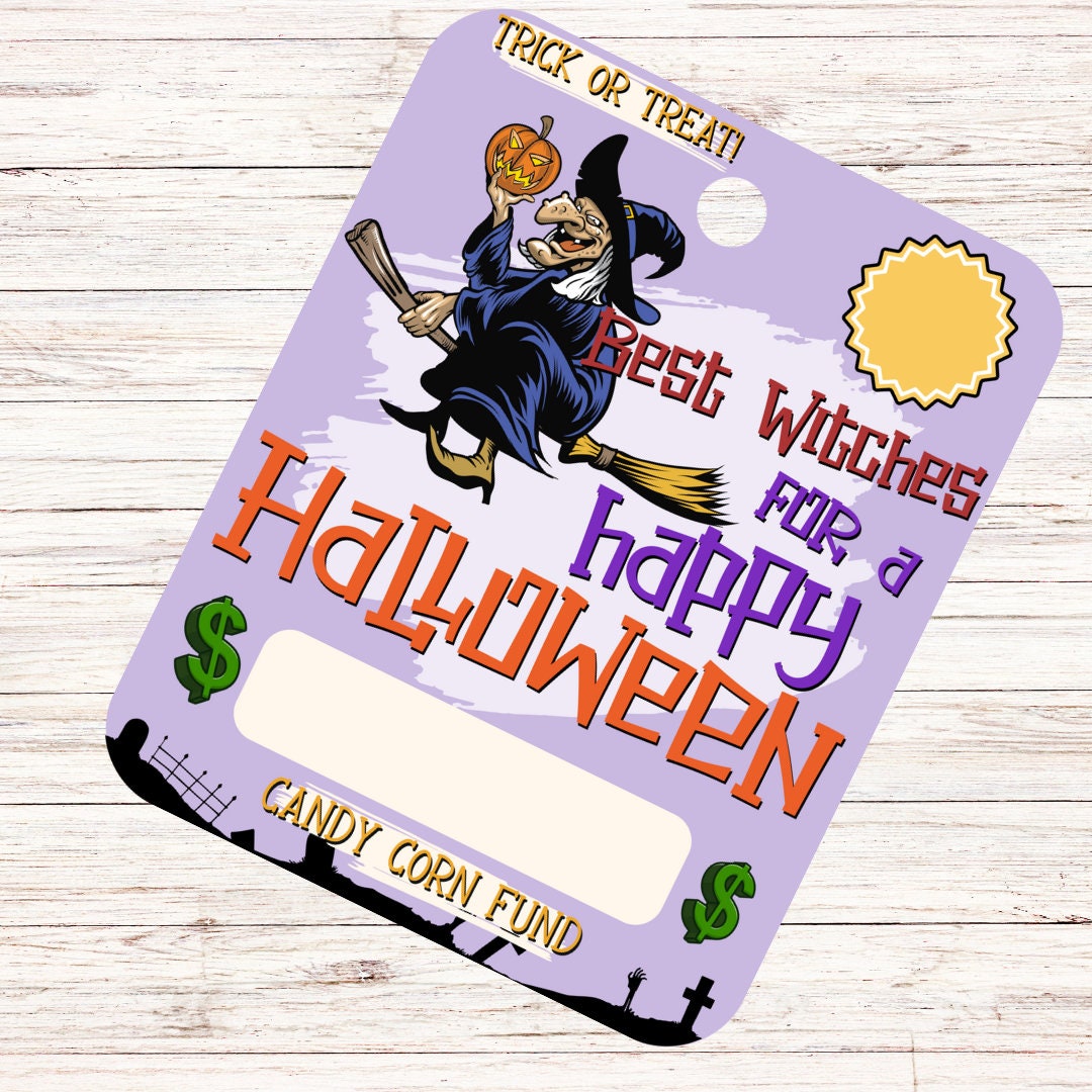 Halloween Holder, Halloween Money, Halloween Gift, Halloween Money Card ...