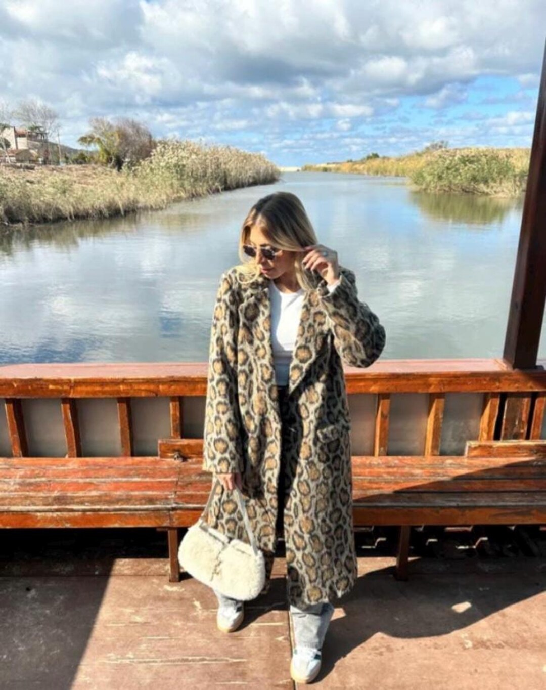 Chic Leopard Coat Faux - Stylish Statement Outerwear for Fall & Winter ...