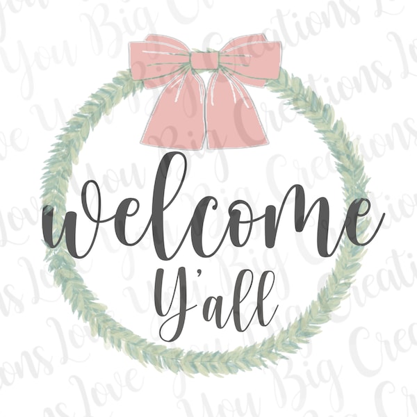 Welcome Y& - Etsy
