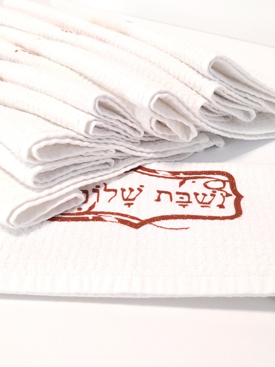 Shabbat Shalom Towel-jewish Housewarming Hostess Gift-judaica for Home ...