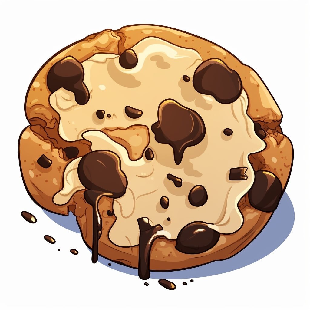 Graffiti Chocolate Chip Cookie Clipart 20 Printable High Quality Jpgs ...