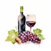 20 Wine Glass Bottle Watercolor Cocktail Grape Clipart Digital ...