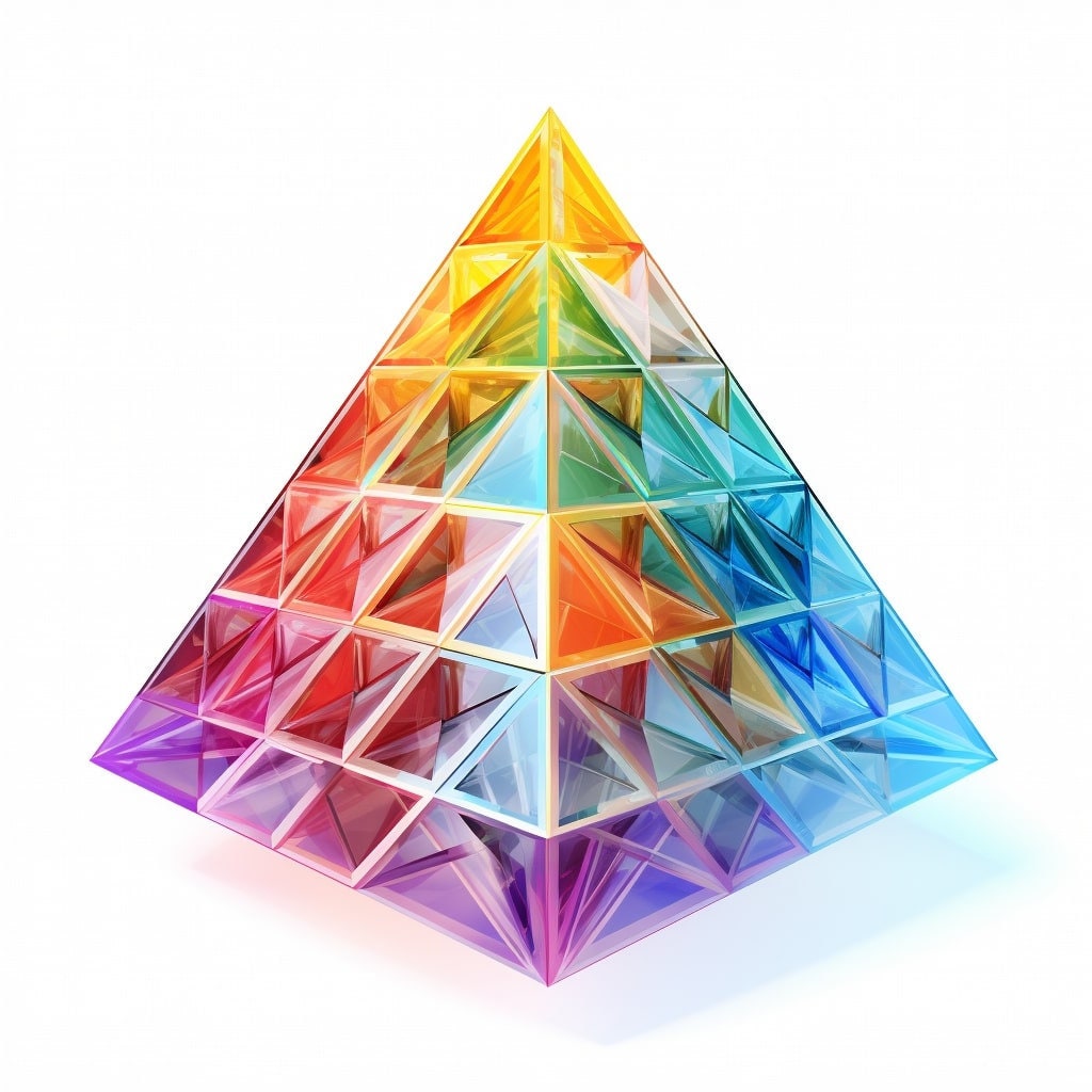 Rainbow Prism Colorful Clipart 20 Instant Digital Download - Etsy