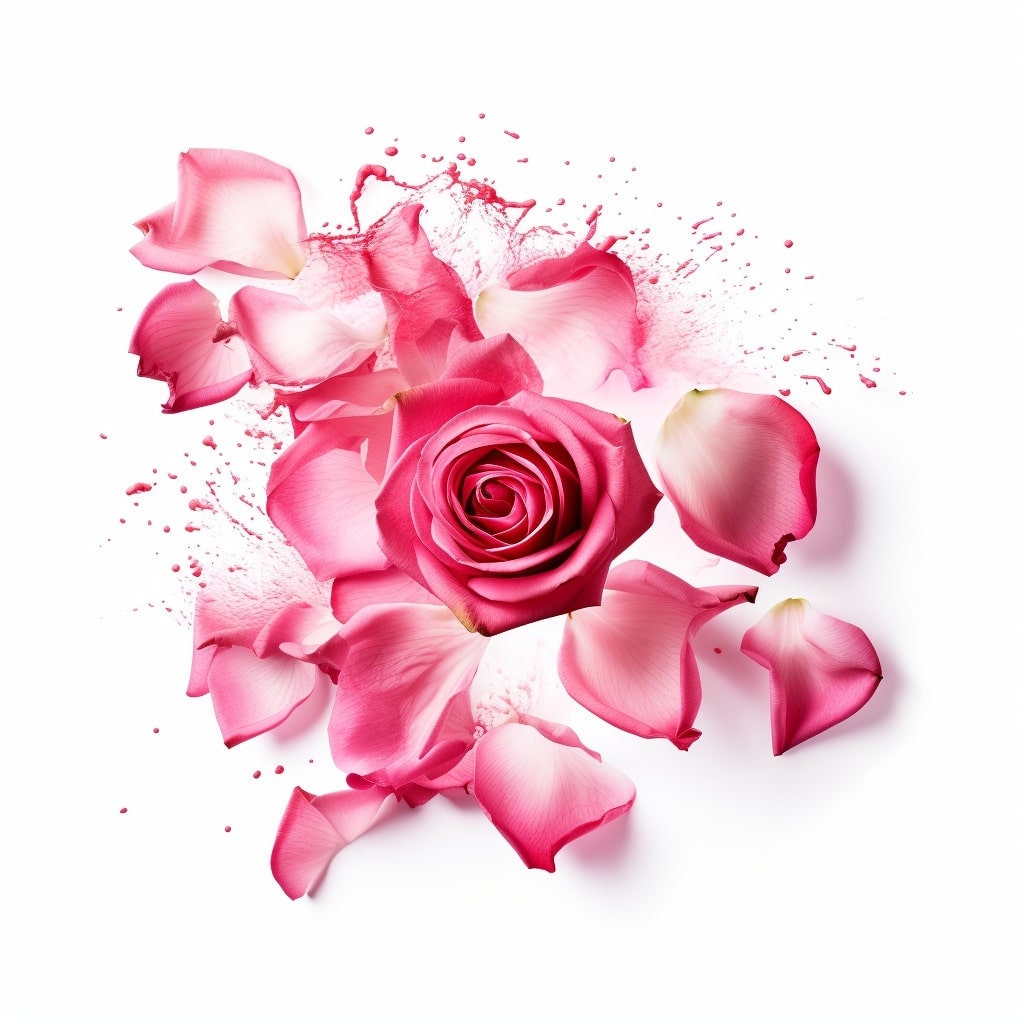 Rose Petal Clipart 20 Printable High Quality Jpgs Digital Download Card ...