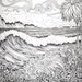 50 Boho Abstract Beach Theme Adult Coloring Page Digital Downloads - Etsy