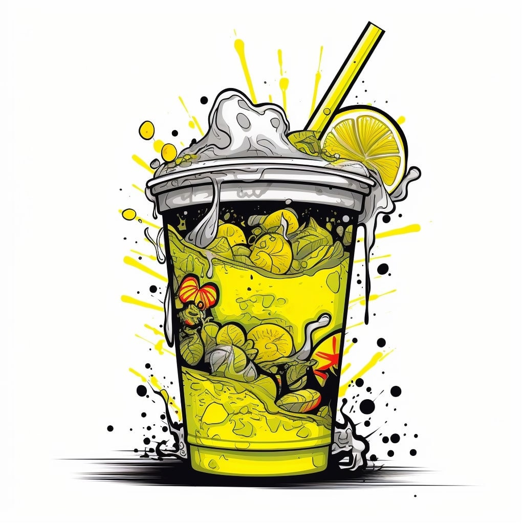 14 Graffiti Lemonade Artistic Clipart Digital Downloads - Etsy