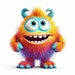 Cute Baby Monster Colorful Clipart 20 High Quality Jpgs Digital ...