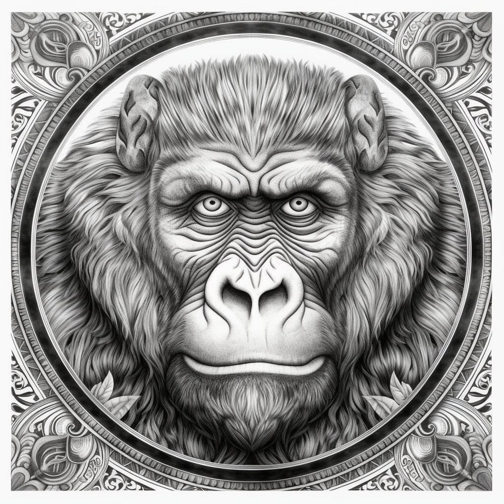 50 Animal Mandala Adult Coloring Pages Digital Download - Etsy