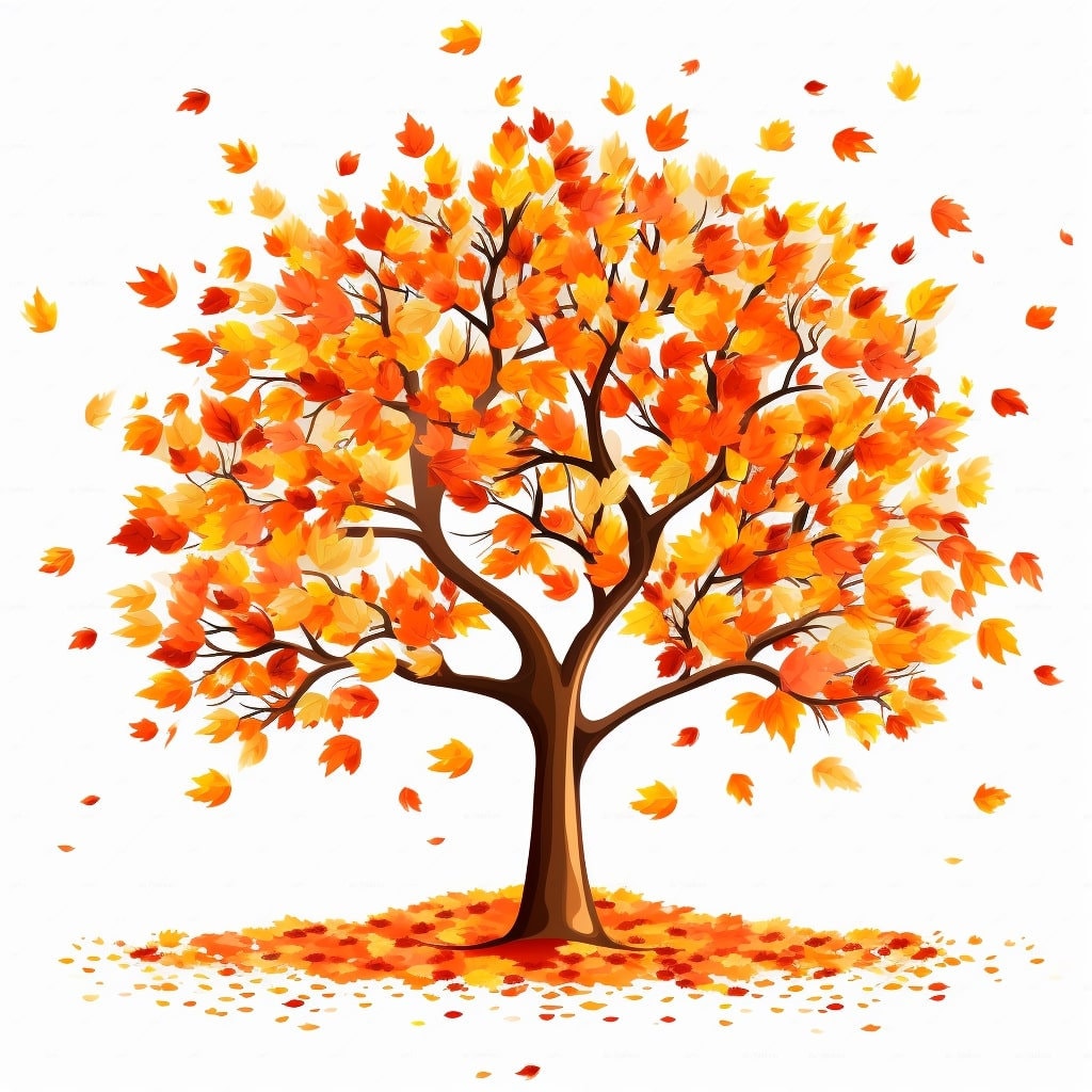 Herbst Blätter Baum Herbst Clipart 20 druckbare Hochwertige JPGs ...