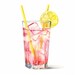 20 Refreshing Pink Lemonade Watercolor Clipart Summertime Feel Digital ...