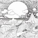 50 Boho Abstract Beach Theme Adult Coloring Page Digital Downloads - Etsy