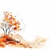 Fall Leaves Tree Autumn Clipart 20 Printable High Quality Jpgs Digital ...