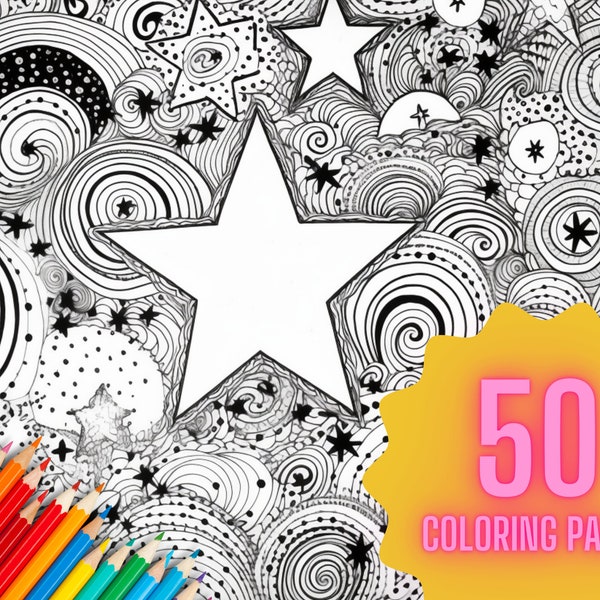 Abstract Stars - Etsy