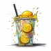 14 Graffiti Lemonade Artistic Clipart Digital Downloads - Etsy