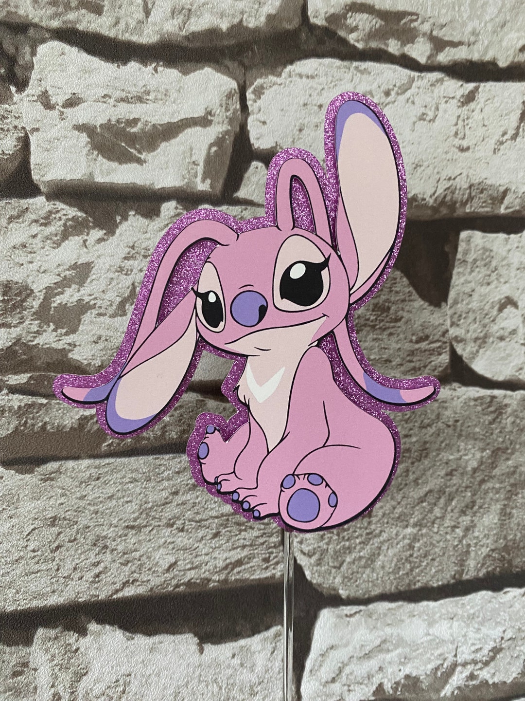 Angel 3D Cake Topper. Lilo and Stitch Themed Cake Topper. Angel Topper ...