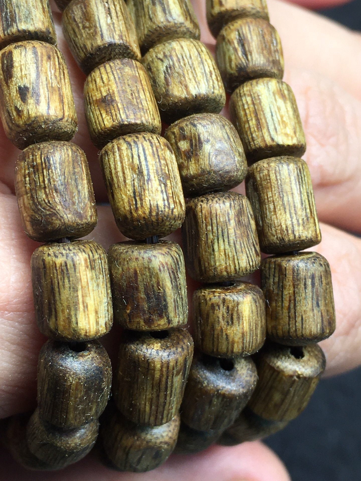 Rare 100% Natural White Kynam Kinam Agarwood Beads From - Etsy