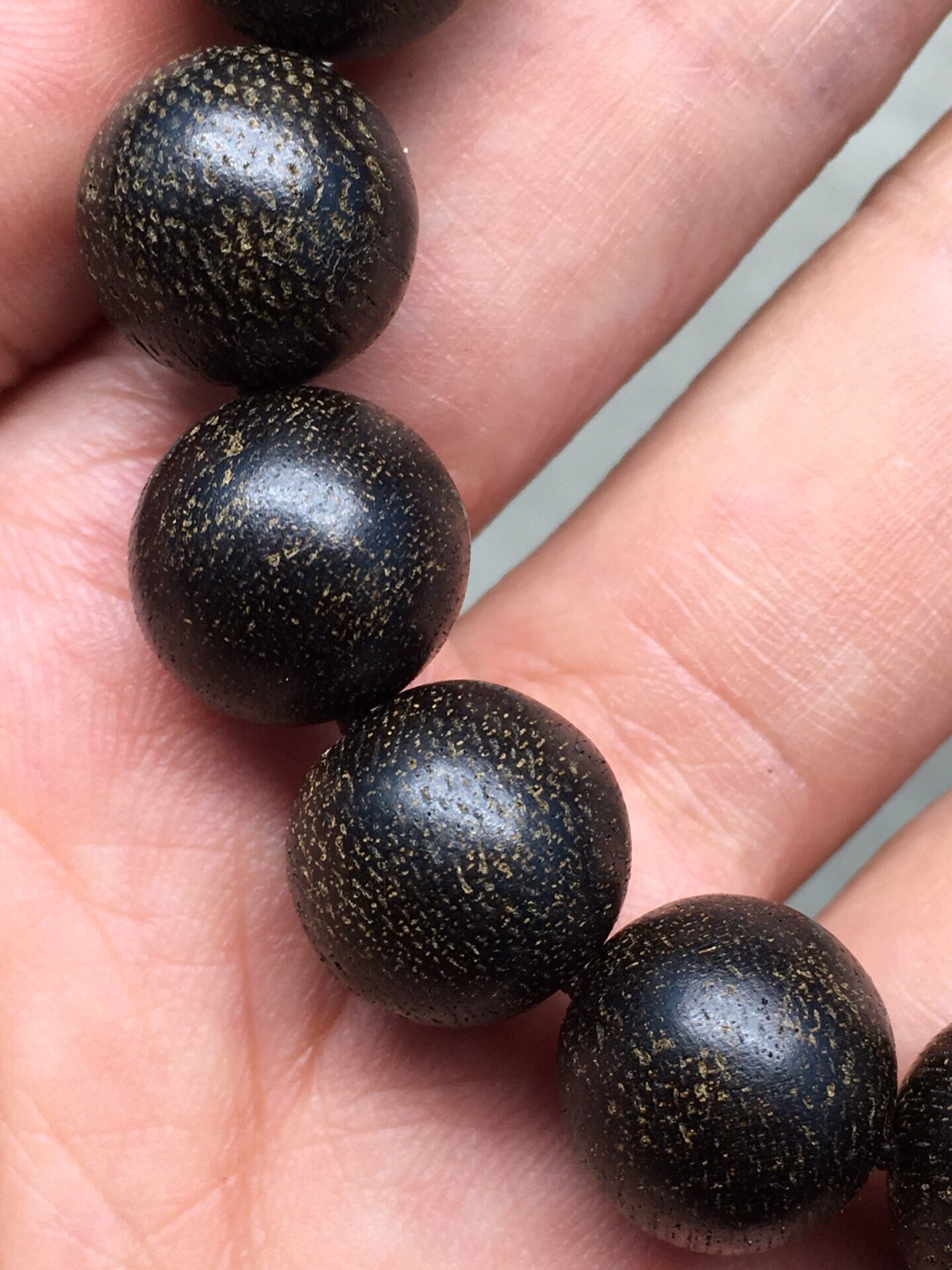 Original Wild Real Sinker Wood Bead Bracelet 13mm Vietnam - Etsy