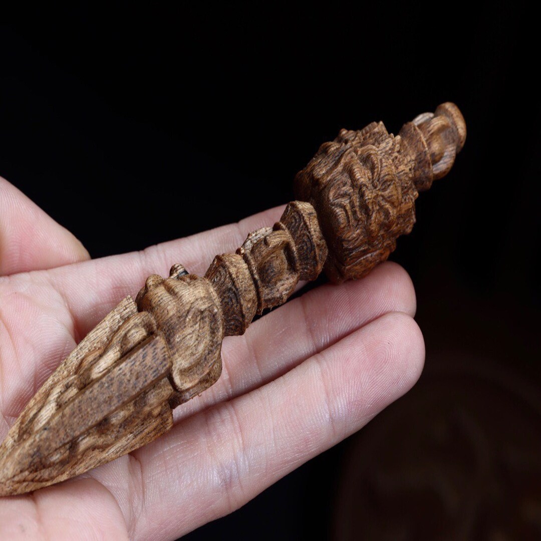 Vajra of Sunken Wood, Kalimantan Vajra, Buddhist Vajra - Etsy