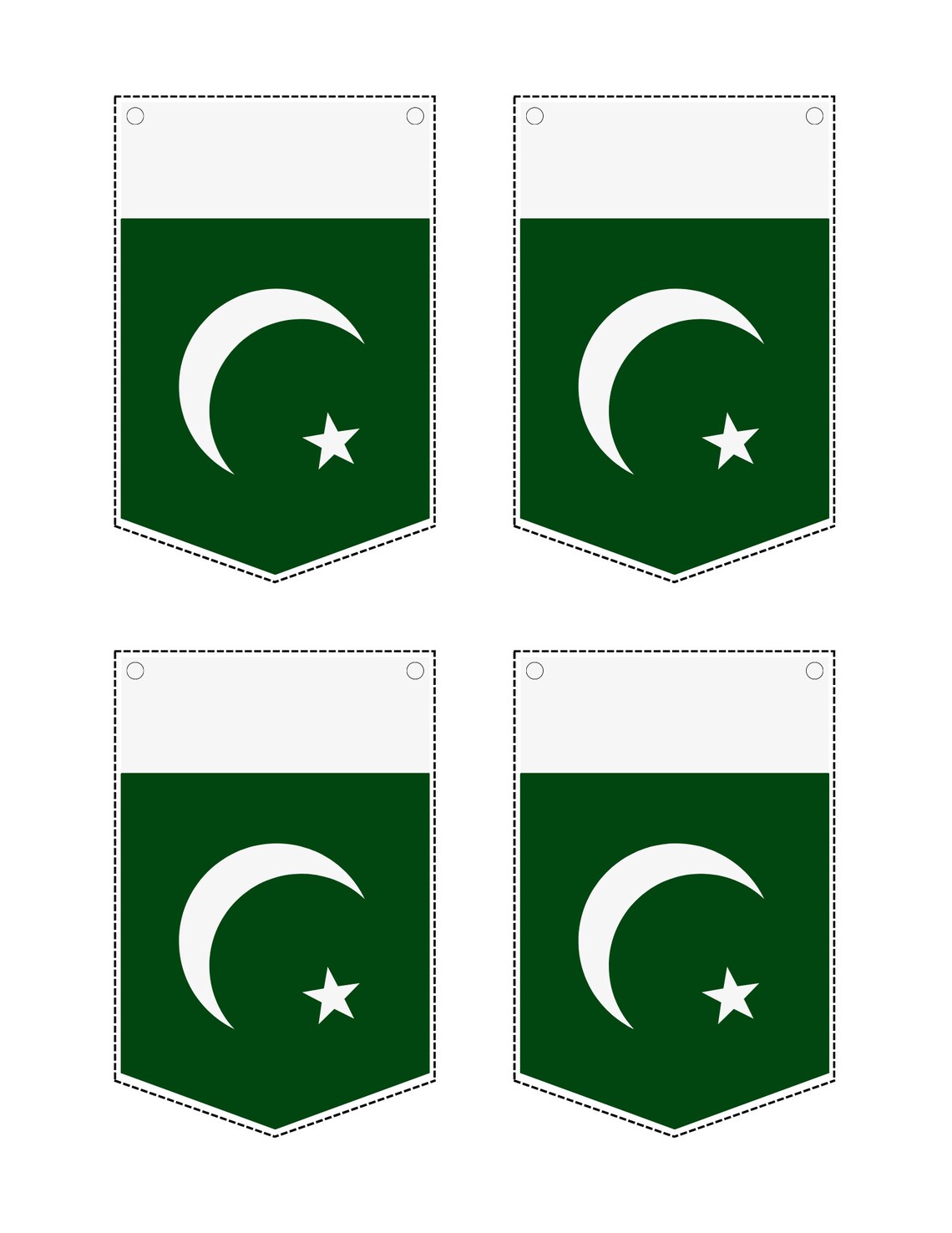 Printables!~ Pakistan Independence Day Decor! Printable Decorations for ...