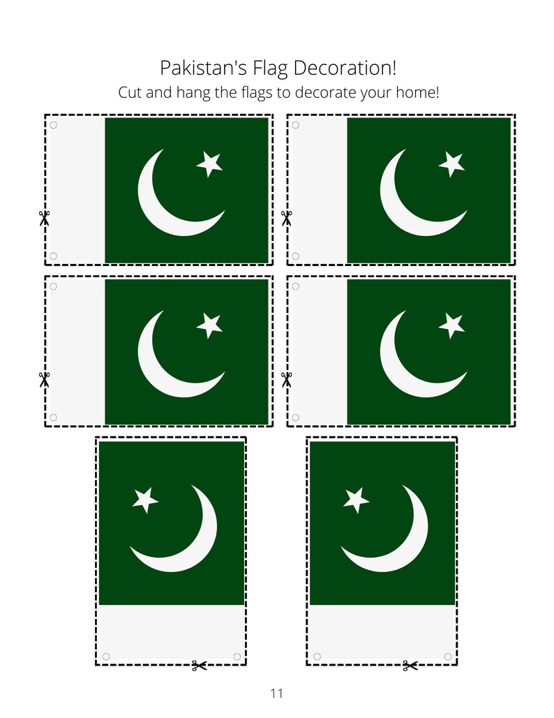 Pakistan Independence Day Activity Packet! 20 Pages! Pakistani Kids ...
